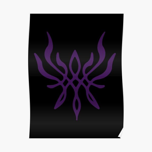 "Fire Emblem™: Three Houses - Byleth Crest of Flames [Colored]" Poster ...