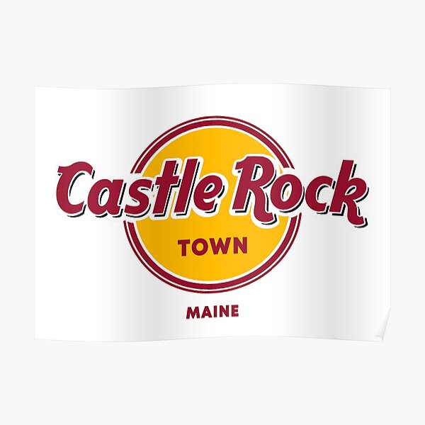 "Castle Rock" Poster by Vector-Planet | Redbubble
