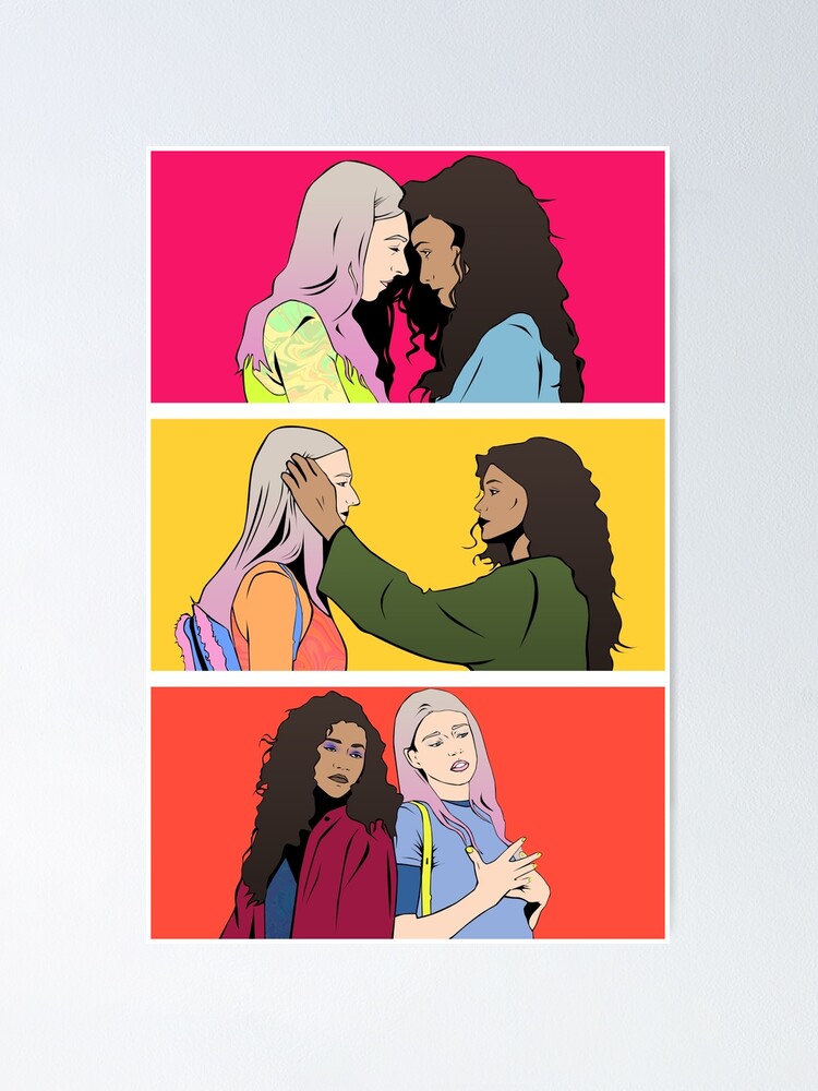 "Rue and Jules" Poster for Sale by MiyKu | Redbubble