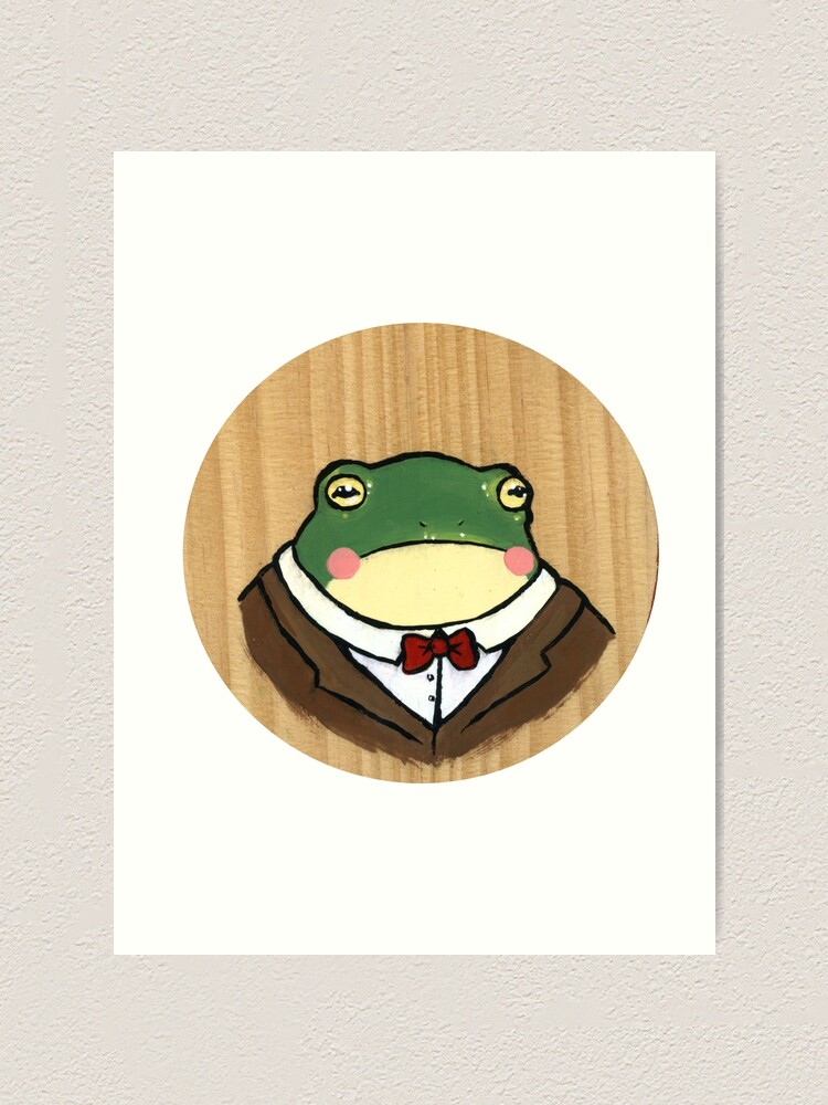 "Mr Frog" Art Print for Sale by Lillyanakirk | Redbubble