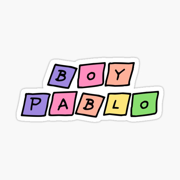 Boy Pablo Stickers | Redbubble