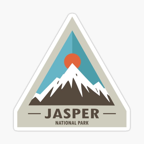 "Jasper National Park" Sticker for Sale by esskay | Redbubble