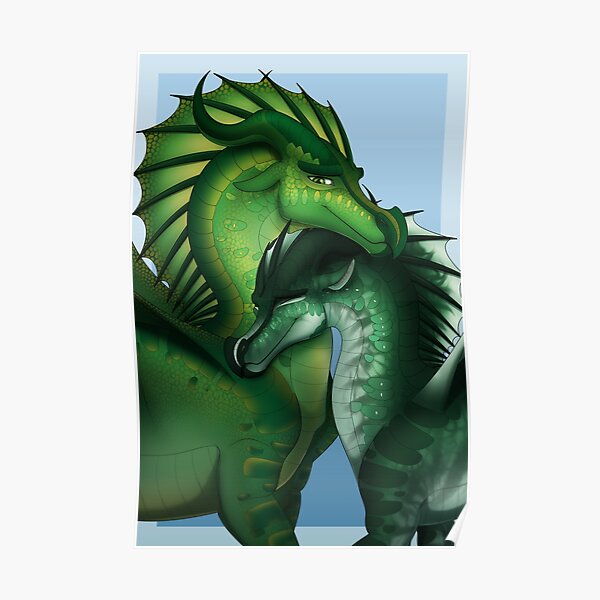 "Sundew and Willow the LeafWings" Poster for Sale by TheDragonReborn ...