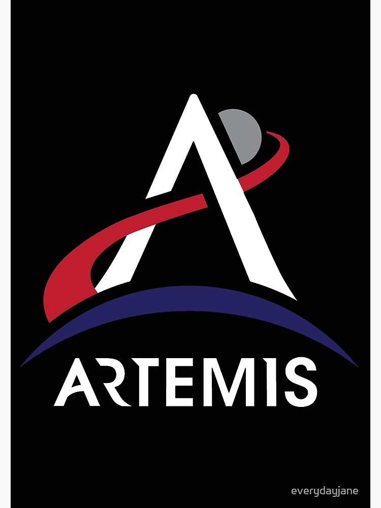 "Artemis Program NASA Mission to the Moon" Spiral Notebook for Sale by ...