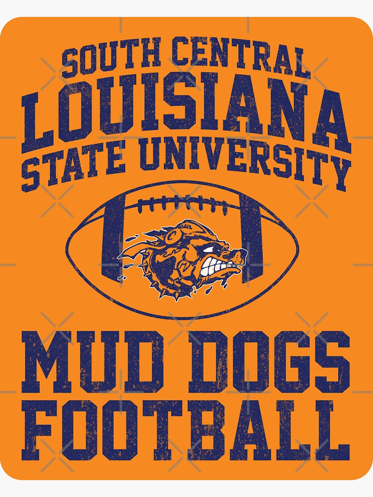 "South Central Louisiana State University Mud Dogs Football (Variant ...