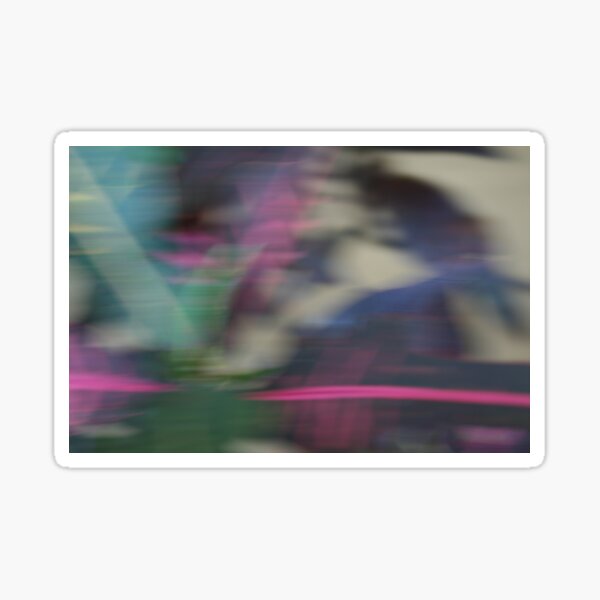 "Blurred Lines" Sticker for Sale by lyndseyart | Redbubble