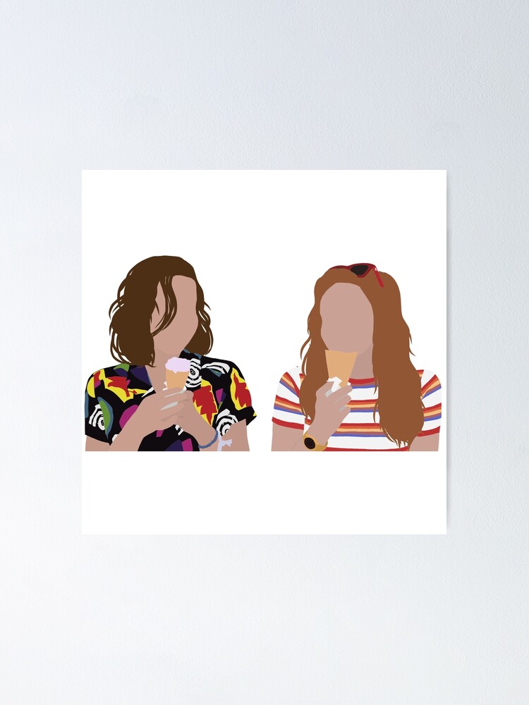 "Simple El and Max" Poster for Sale by emiilymariia | Redbubble