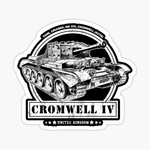 "Cromwell IV WW2 Tank" Sticker by RycoTokyo81 | Redbubble