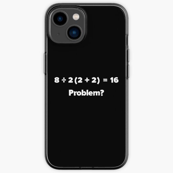 "Funny Math Equation Viral Mathematics Confusing Equation print" iPhone ...