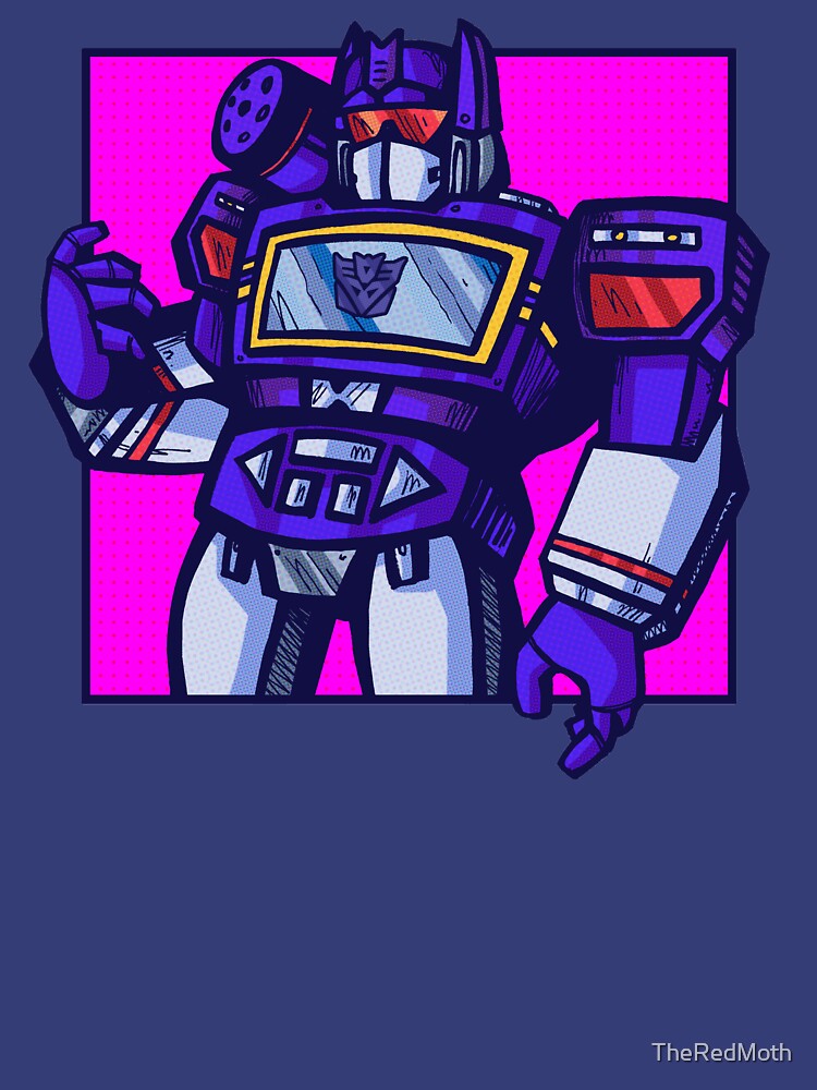 "Soundwave - Transformers" T-shirt for Sale by TheRedMoth | Redbubble ...