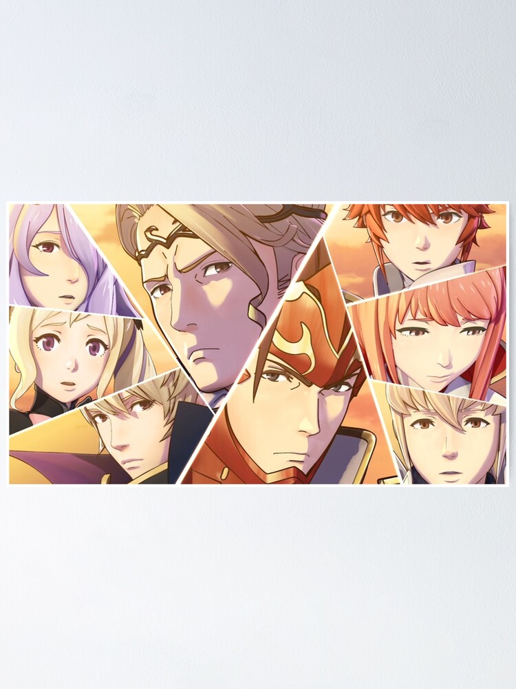 "Fire Emblem: Fates" Poster for Sale by Xaxatella | Redbubble