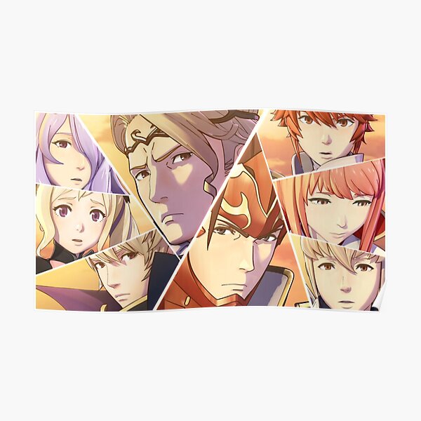 "Fire Emblem: Fates" Poster for Sale by Xaxatella | Redbubble