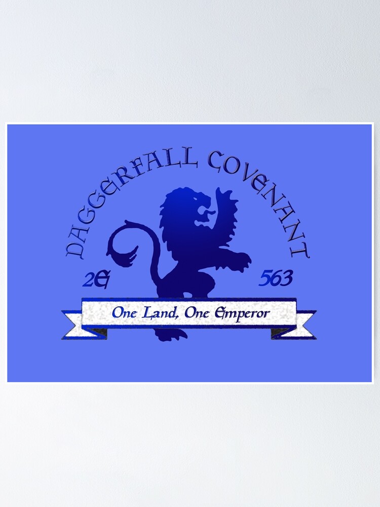 "Daggerfall Covenant 2.0" Poster by CrashBdesigN | Redbubble