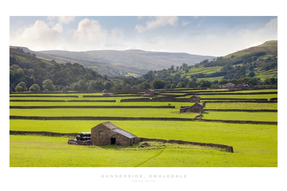 "Gunnerside, Yorkshire Dales" by Andrew Roland | Redbubble