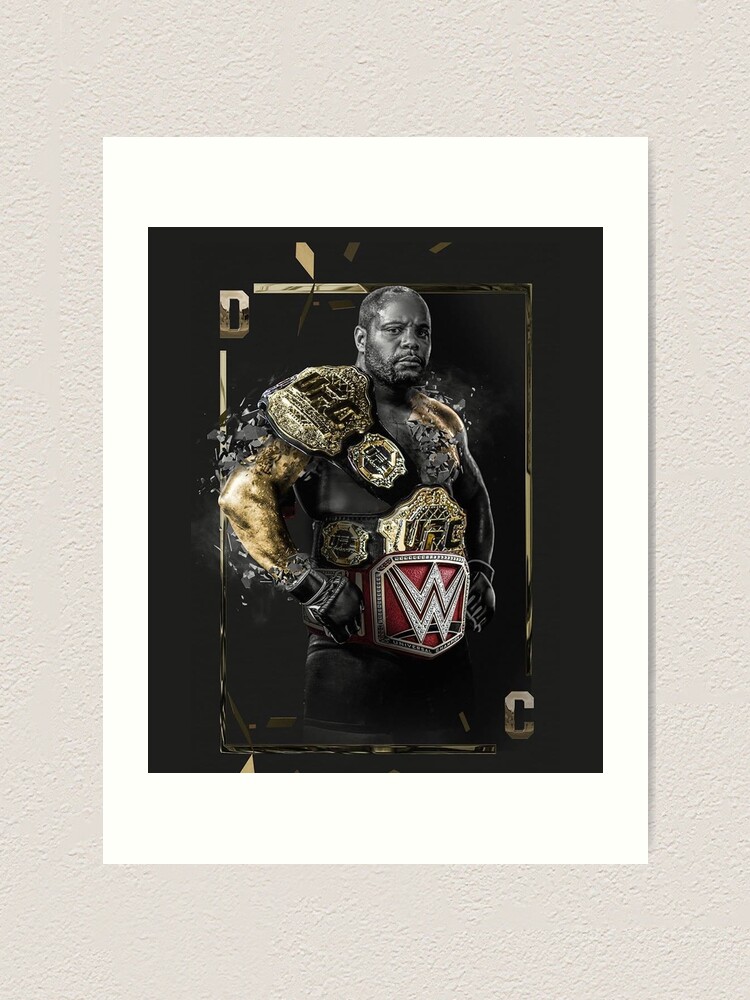"Daniel Cormier UFC Heavyweight & LHW Champion (DC Double Champ)" Art ...