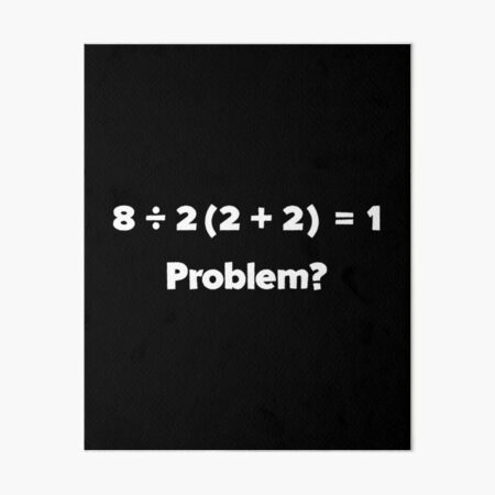 "Funny Math Equation Viral Mathematics Confusing Equation design" Art ...