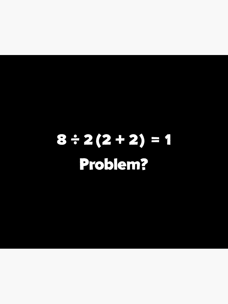 "Funny Math Equation Viral Mathematics Confusing Equation design" Throw ...
