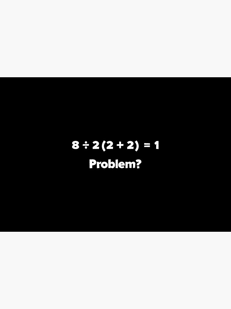 "Funny Math Equation Viral Mathematics Confusing Equation design" Bath ...