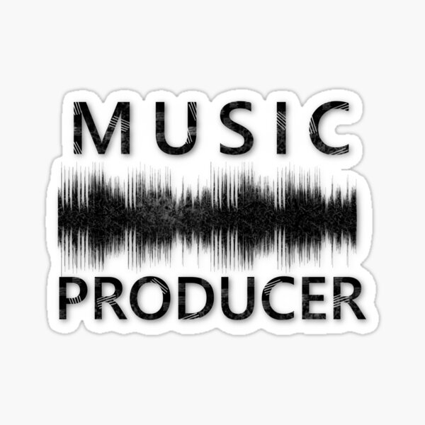 "Music Producer Soundwave" Sticker for Sale by Yolosapien | Redbubble