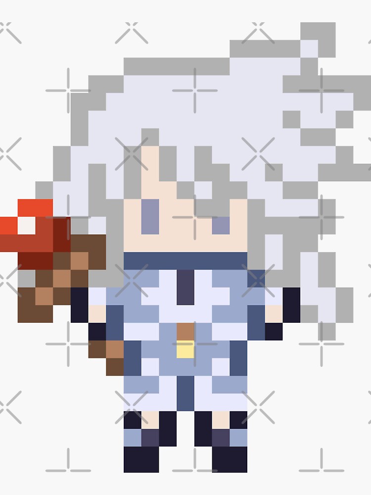"Tales of Symphonia Pixel Genis Sage Sticker" Sticker for Sale by ...
