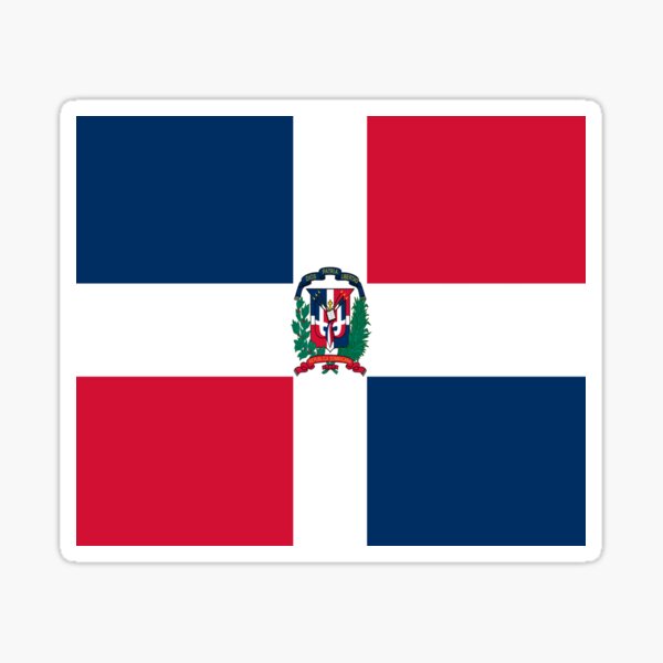 "Dominican Republic flag" Sticker by flagshop | Redbubble