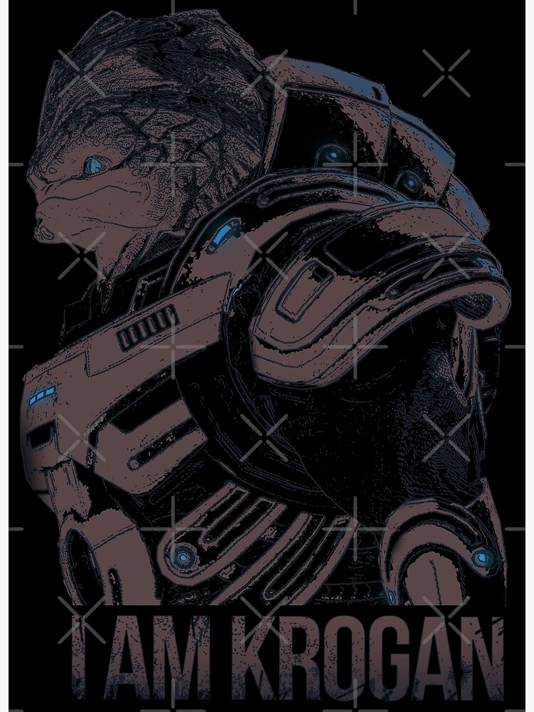 "I AM KROGAN" Photographic Print for Sale by planetmachine | Redbubble