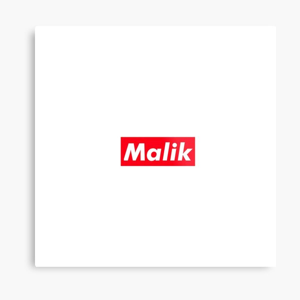 Malik Metal Prints | Redbubble
