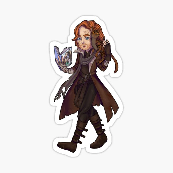 "Caleb" Sticker for Sale by Beatorizu | Redbubble