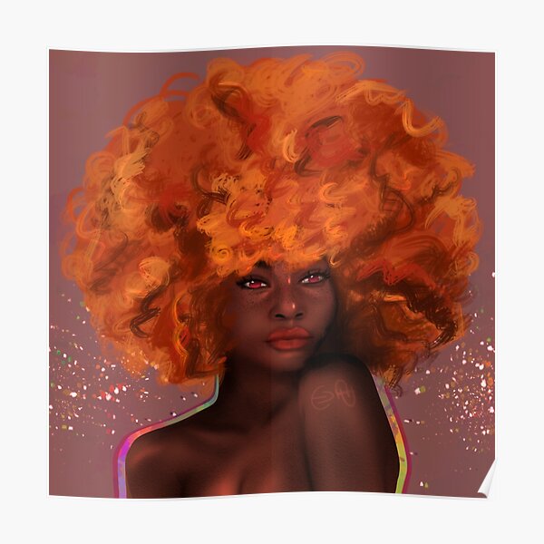 "Afronation, Orange is the new black" Poster by euaadesigns | Redbubble