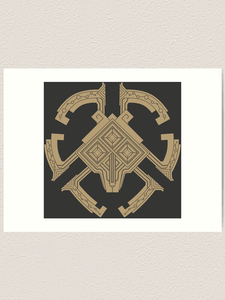 "Nomai Mask" Art Print for Sale by gasolineGoblin | Redbubble