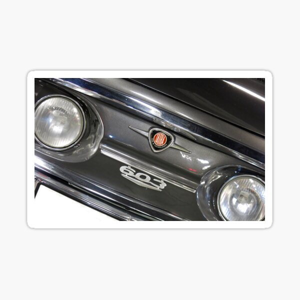 "Tatra 603 front" Sticker by JulianEdgar | Redbubble