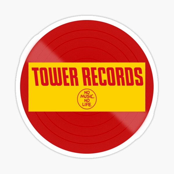 Tower Records Stickers | Redbubble
