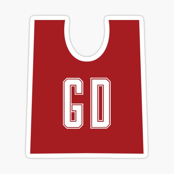 "Netball GD" Sticker by teesaurus | Redbubble