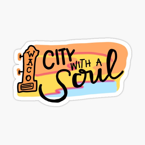 "Waco " Sticker by Molski | Redbubble