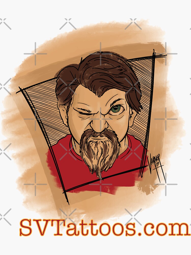 "Steve Varner Tattoos 2" Sticker for Sale by Steve Varner | Redbubble