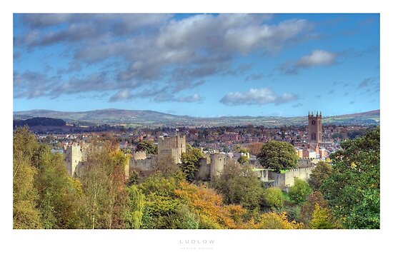 "Ludlow, Shropshire" Poster by andrewroland | Redbubble