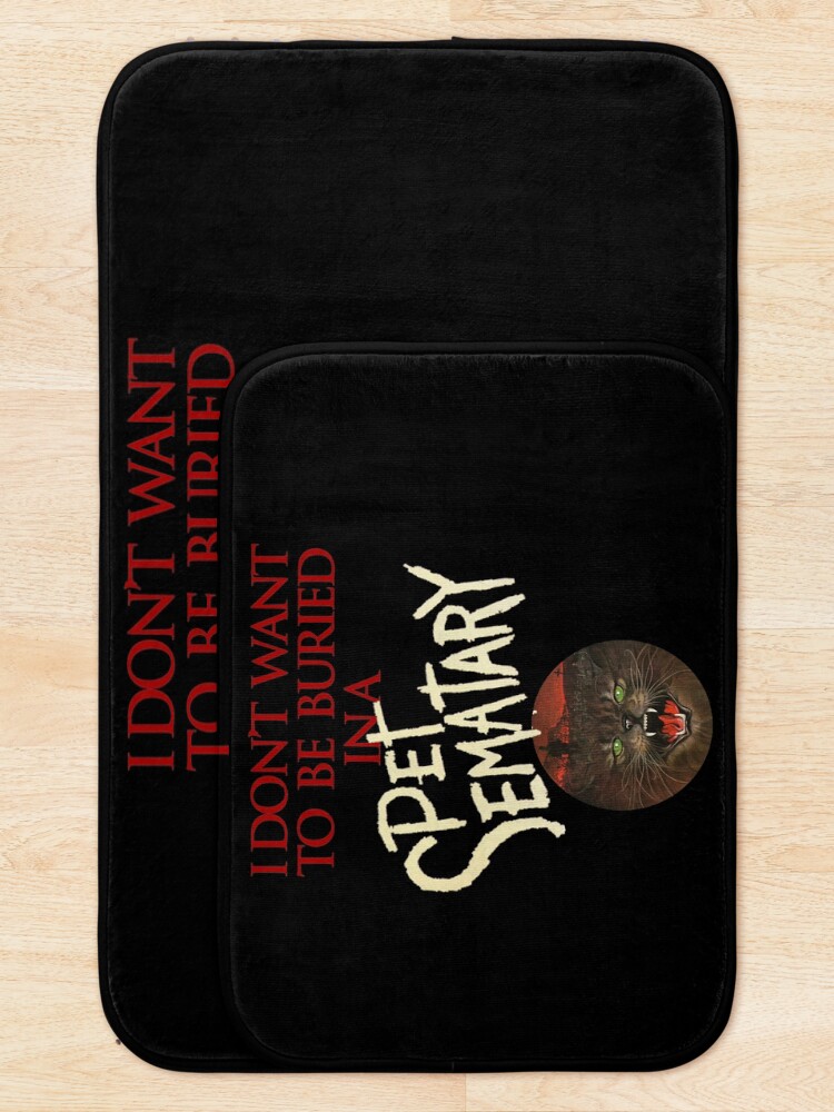 "Ramones - Pet Sematary" Bath Mat by RobinBegins | Redbubble