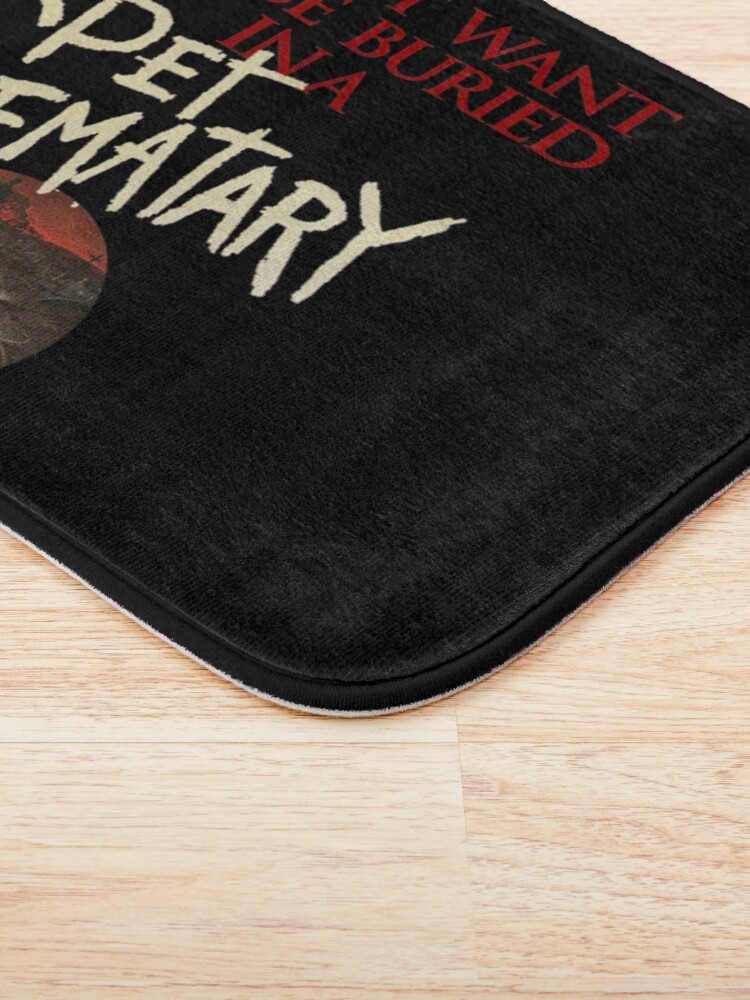 "Ramones - Pet Sematary" Bath Mat by RobinBegins | Redbubble