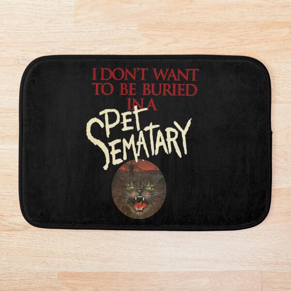 "Ramones - Pet Sematary" Bath Mat by RobinBegins | Redbubble