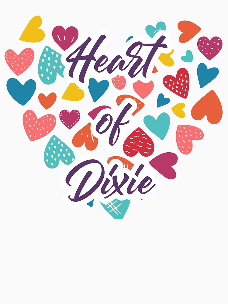 "State of Alabama, Heart of Dixie, Nickname of Alabama" T-shirt for ...