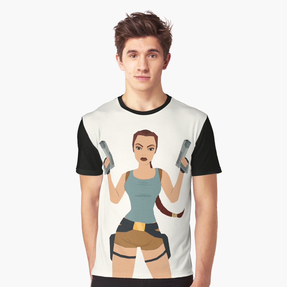 "Paper Lara Croft" Journal for Sale by RikDrawsThings | Redbubble