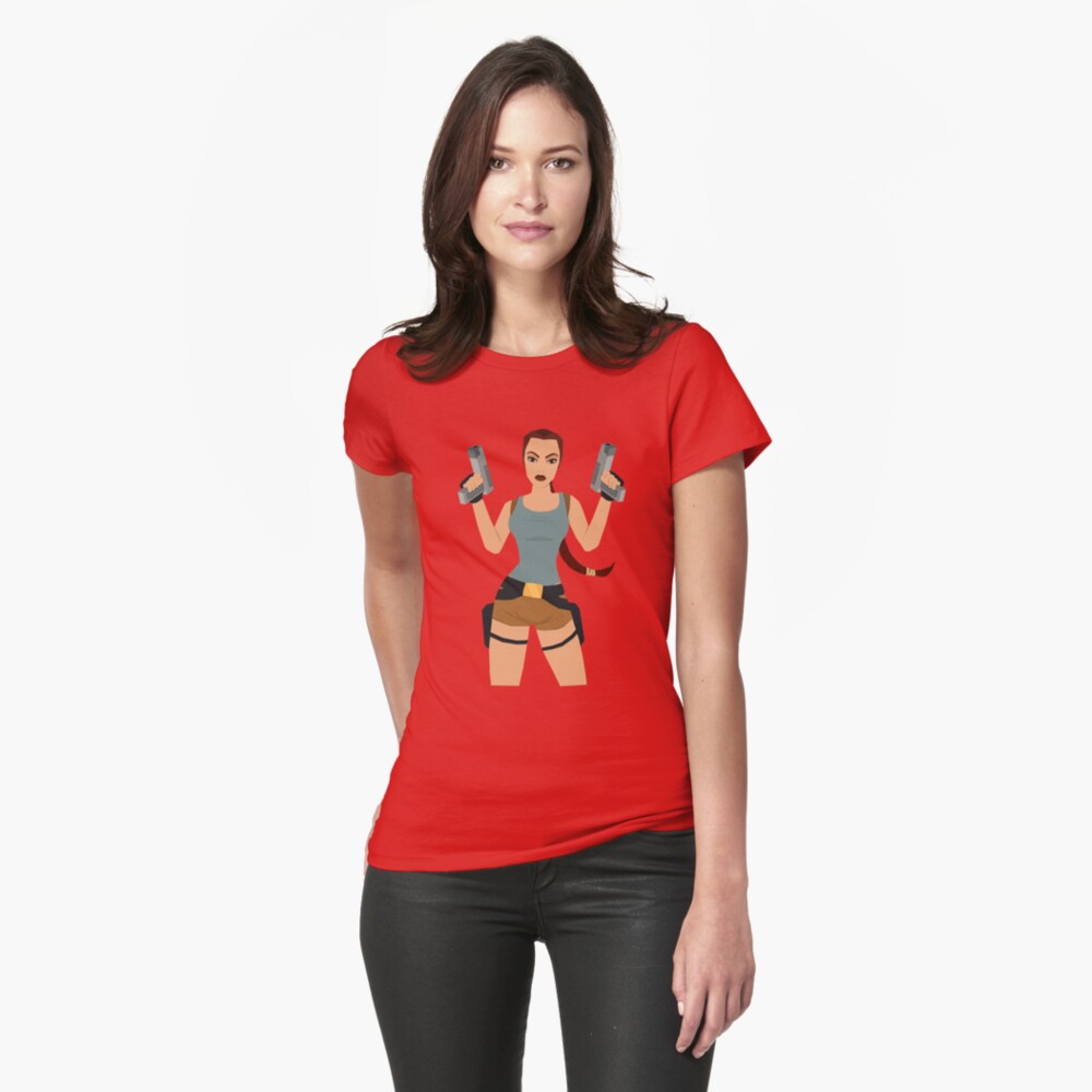 "Paper Lara Croft" Journal for Sale by RikDrawsThings | Redbubble