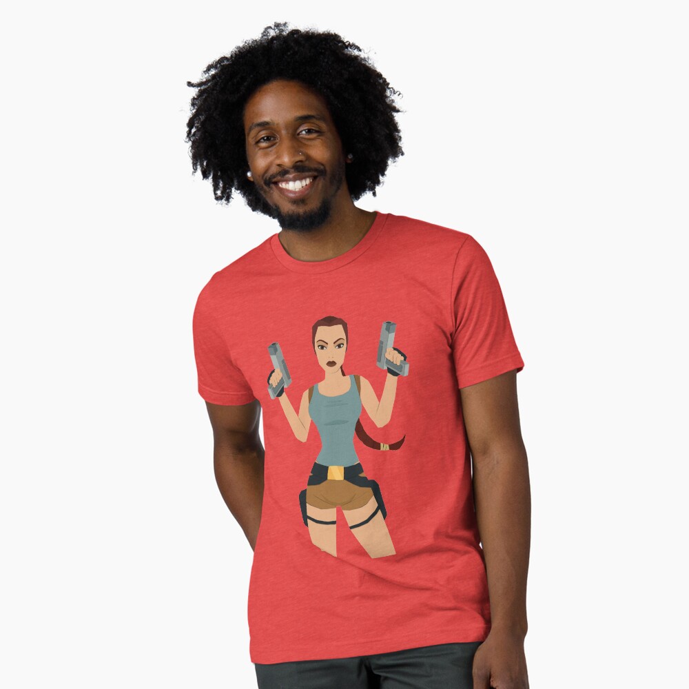 "Paper Lara Croft" Journal for Sale by RikDrawsThings | Redbubble