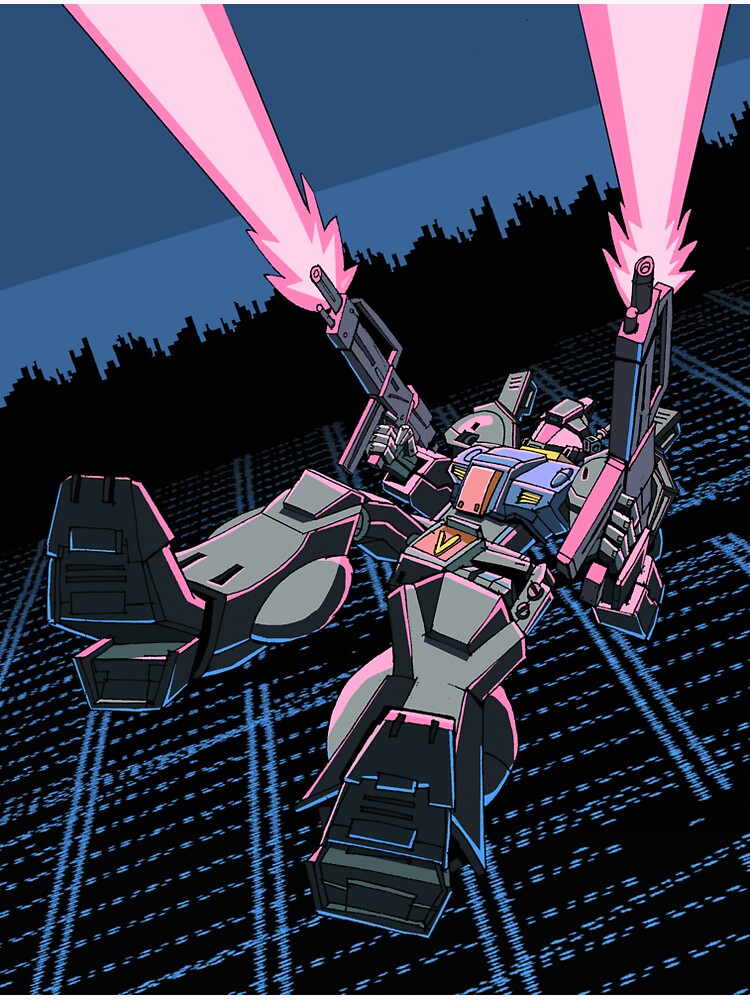 "Gundam Jegan" Sticker for Sale by noppy | Redbubble