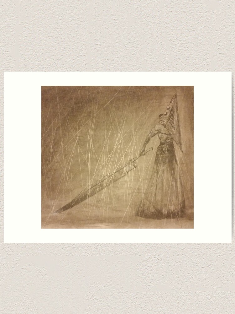 "Pyramid Head" Art Print for Sale by Mekanik32 | Redbubble