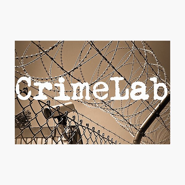 "True Crime - CrimeLab Logo (Vintage 2)" Photographic Print by CrimeLab ...
