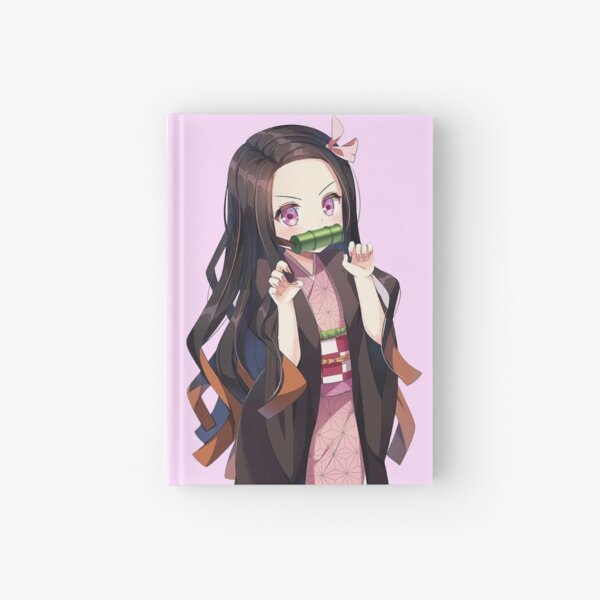 Nezuko Hardcover Journals | Redbubble