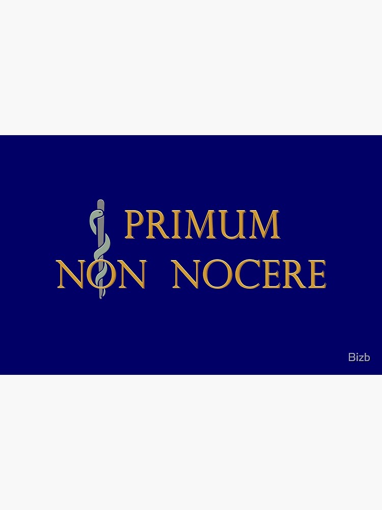 Primum Non Nocere - First, Do No Harm Premium Matte Vertical Poster ...