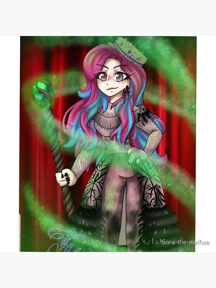"Audrey, the queen of mean (descendants 3) " Art Print by Sora-the ...