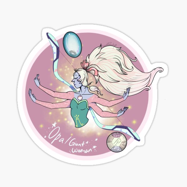 "Opal" Sticker for Sale by SweetPeachArt | Redbubble